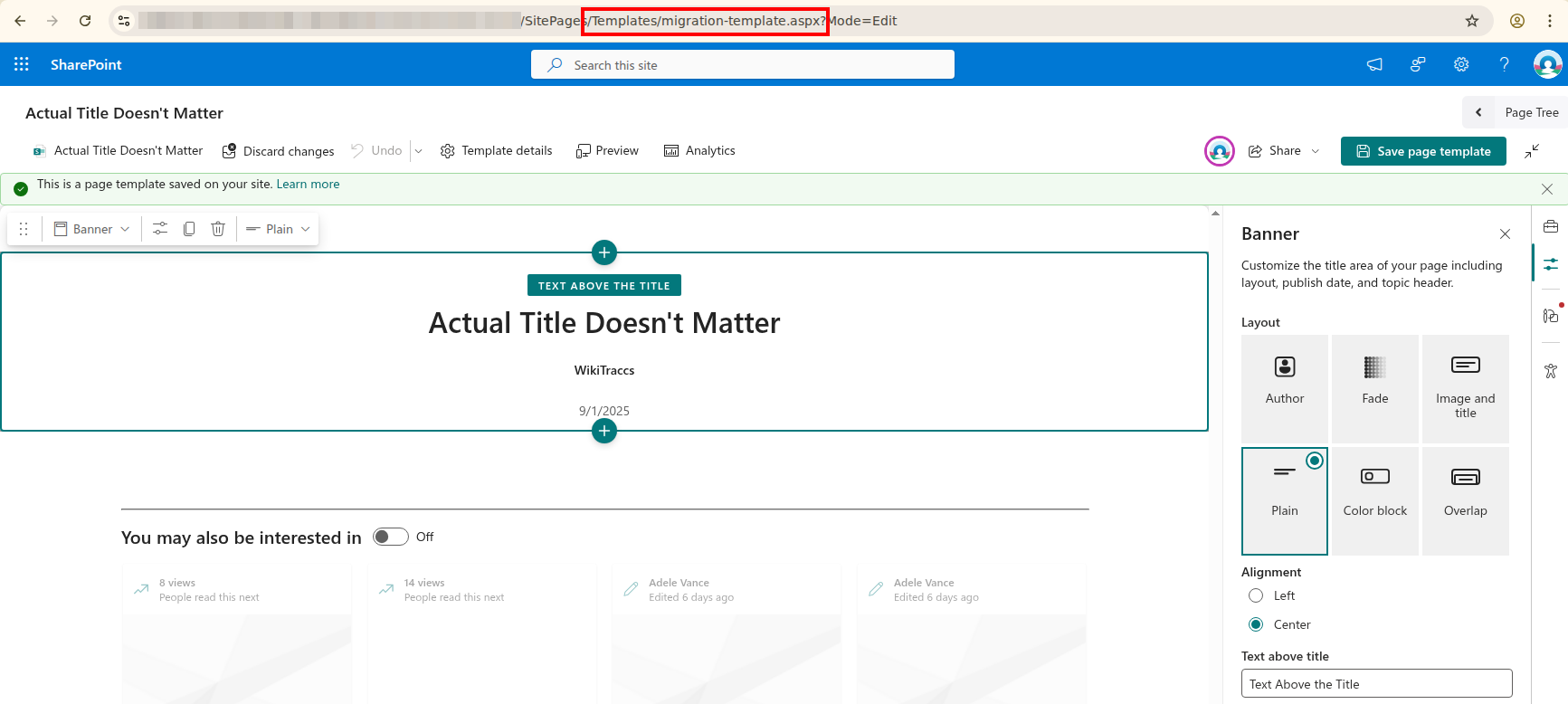 Using a Header Template for Migrated Pages | Migrate Confluence to ...